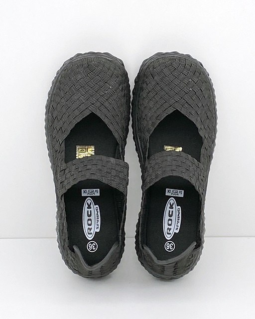 Rock Spring Over black, elastyczne półbuty damskie, tęgość F-G-H ...